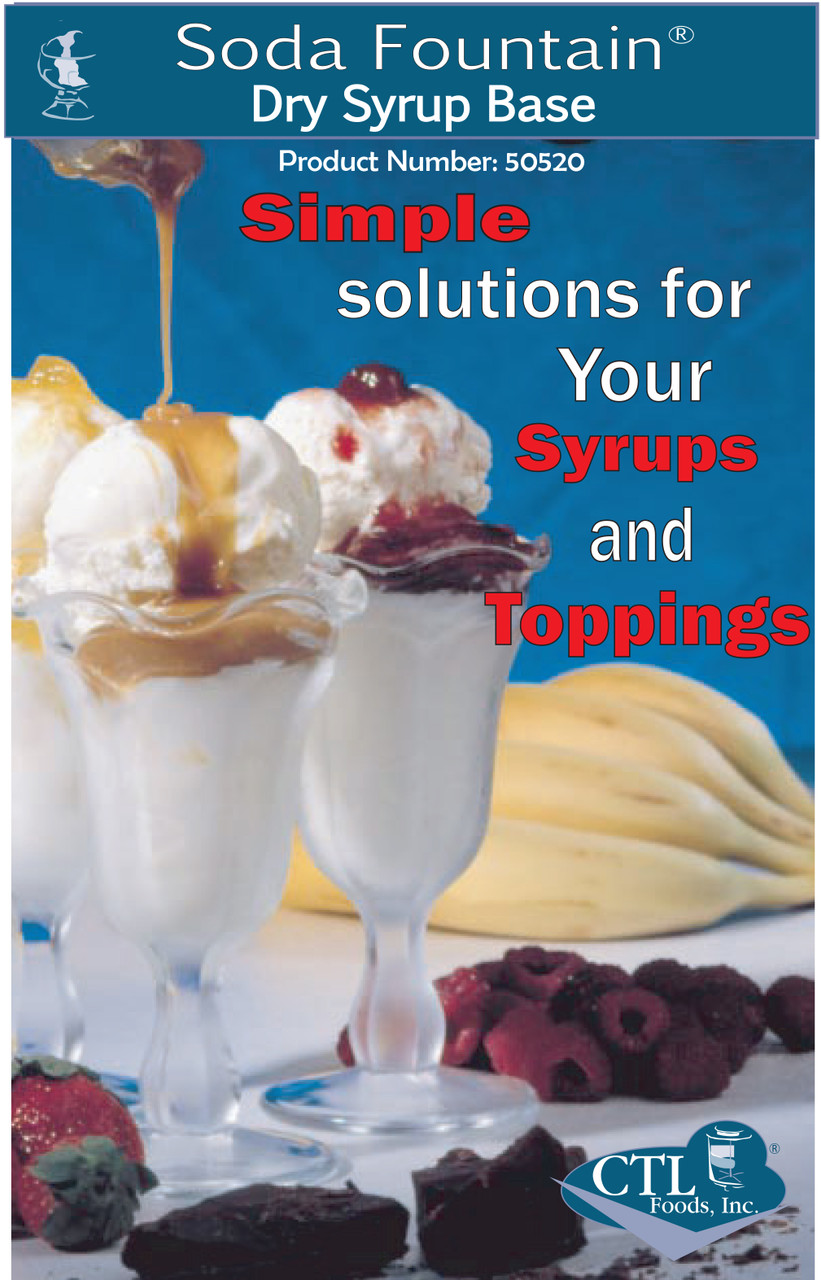 Soda Fountain Dry Syrup Base