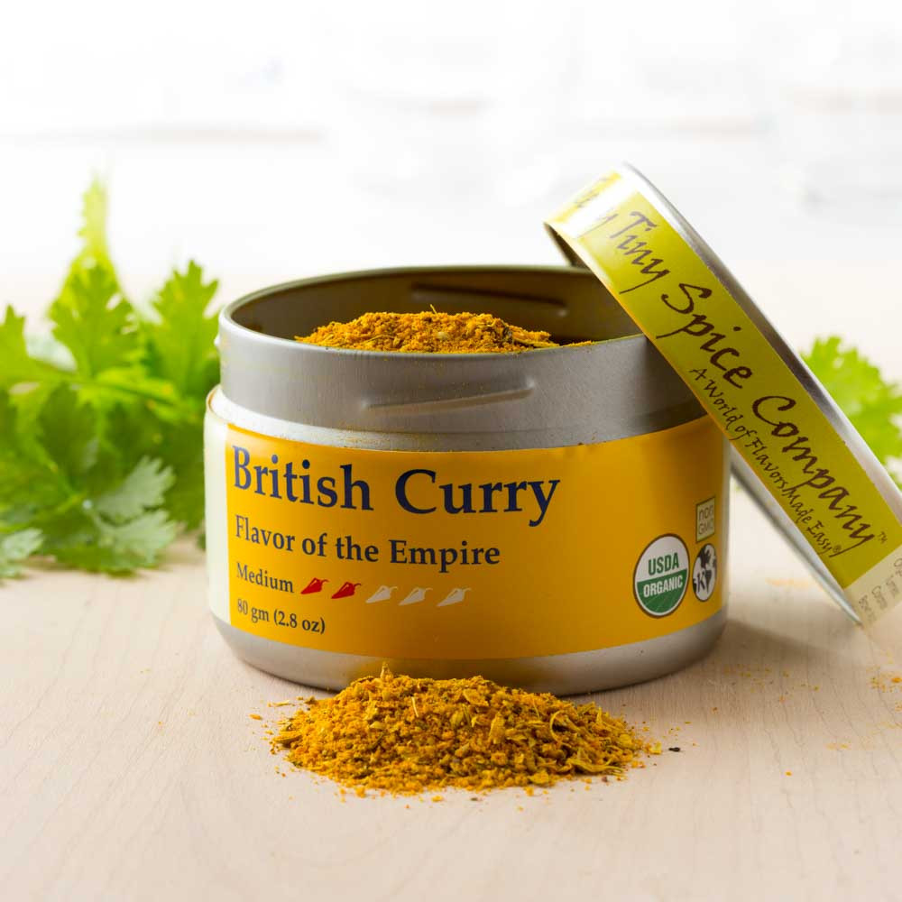 Organic & Kosher British Curry Powder | Teeny Tiny Spice Co of Vermont