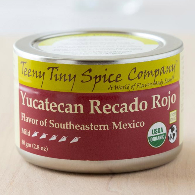 Organic Yucatecan Recado Rojo - Teeny Tiny Spice Company