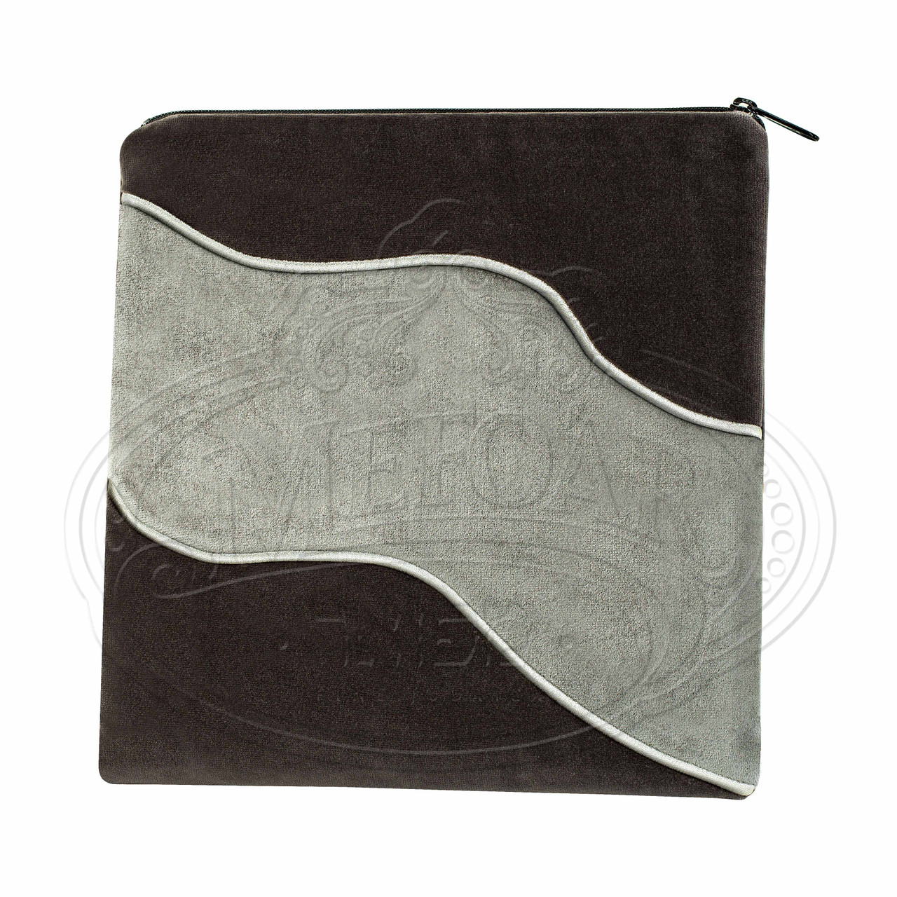 Black Velvet with Grey Velvet Tallis and Teffilin Bag, Silver Emb #486 ...