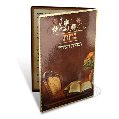 Tefillas Hashlu "Nachas", Brown - Mefoar Fine Judaica
