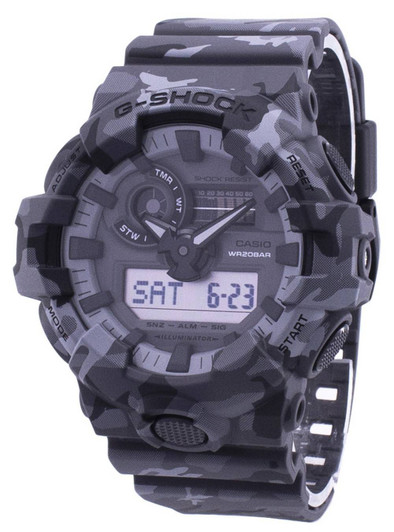 Casio G-Shock Illuminator Special Color Models 200M GA-700CM-2A GA700CM ...