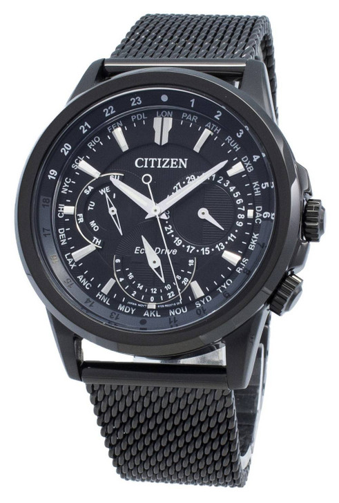 Citizen Calendrier Eco-Drive BU2025-76E Chronograph World Time Men's ...