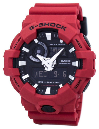Casio G-Shock Analog Digital 200M GA-700-4A GA700-4A Men's Watch | Lahdee