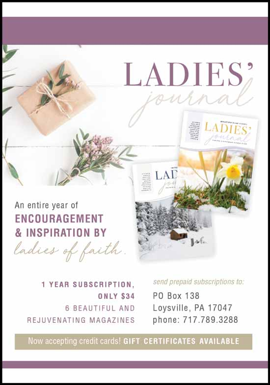 Ladies' Journal - Christian Women of Faith Magazine - Melt the Heart