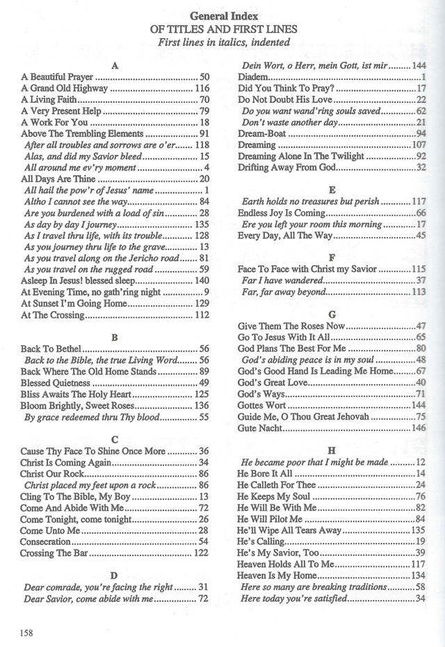Inspirational Songs for Men Hymnal - Vol 2 - Melt the Heart