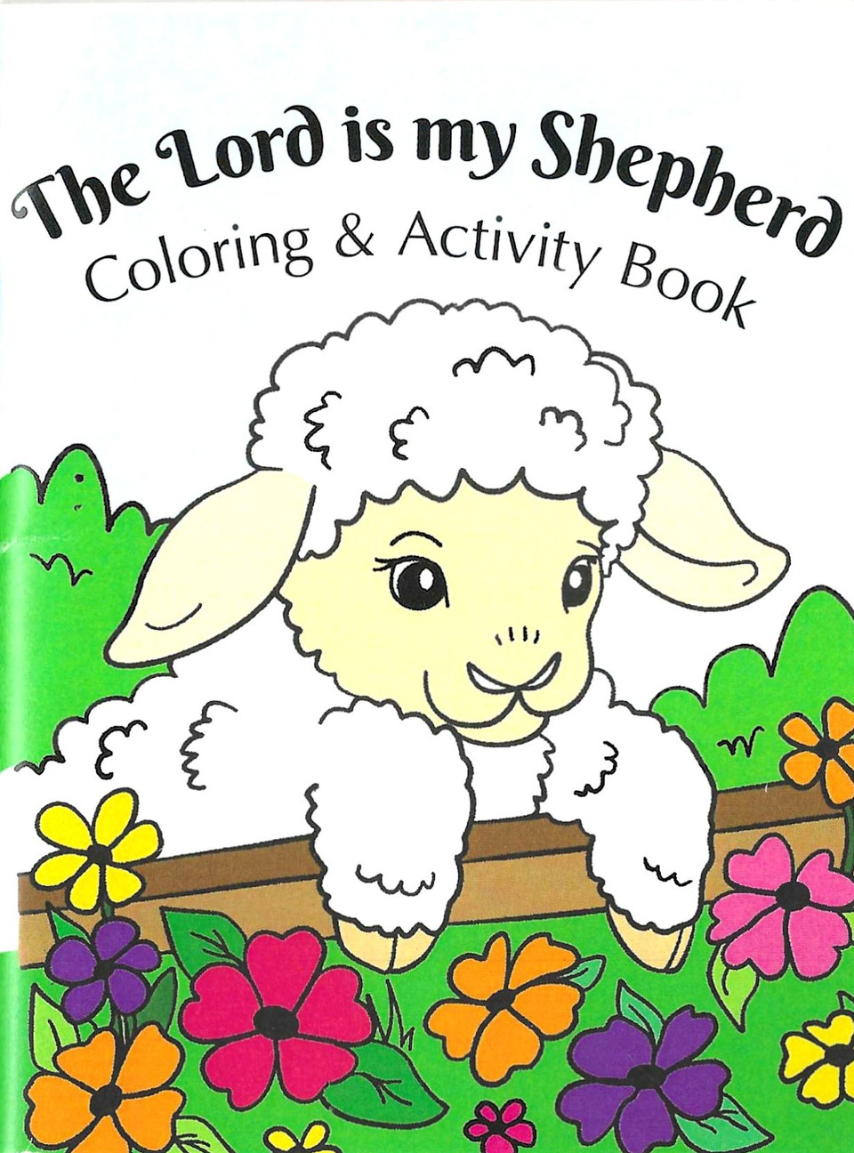 Mini The Lord is My Shepherd Coloring & Activity Book - Melt the Heart