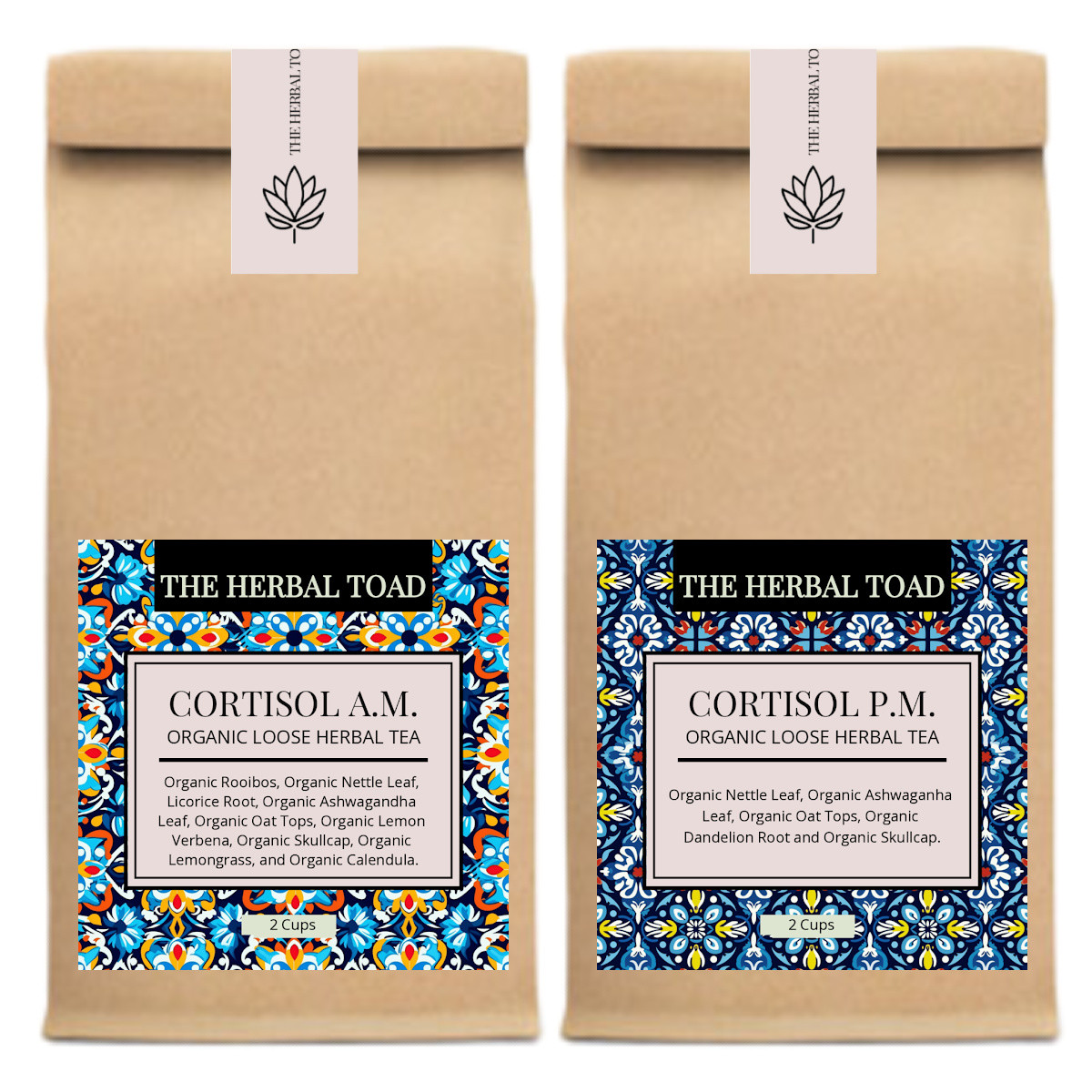 Organic Cortisol Herbal Tea Bundle