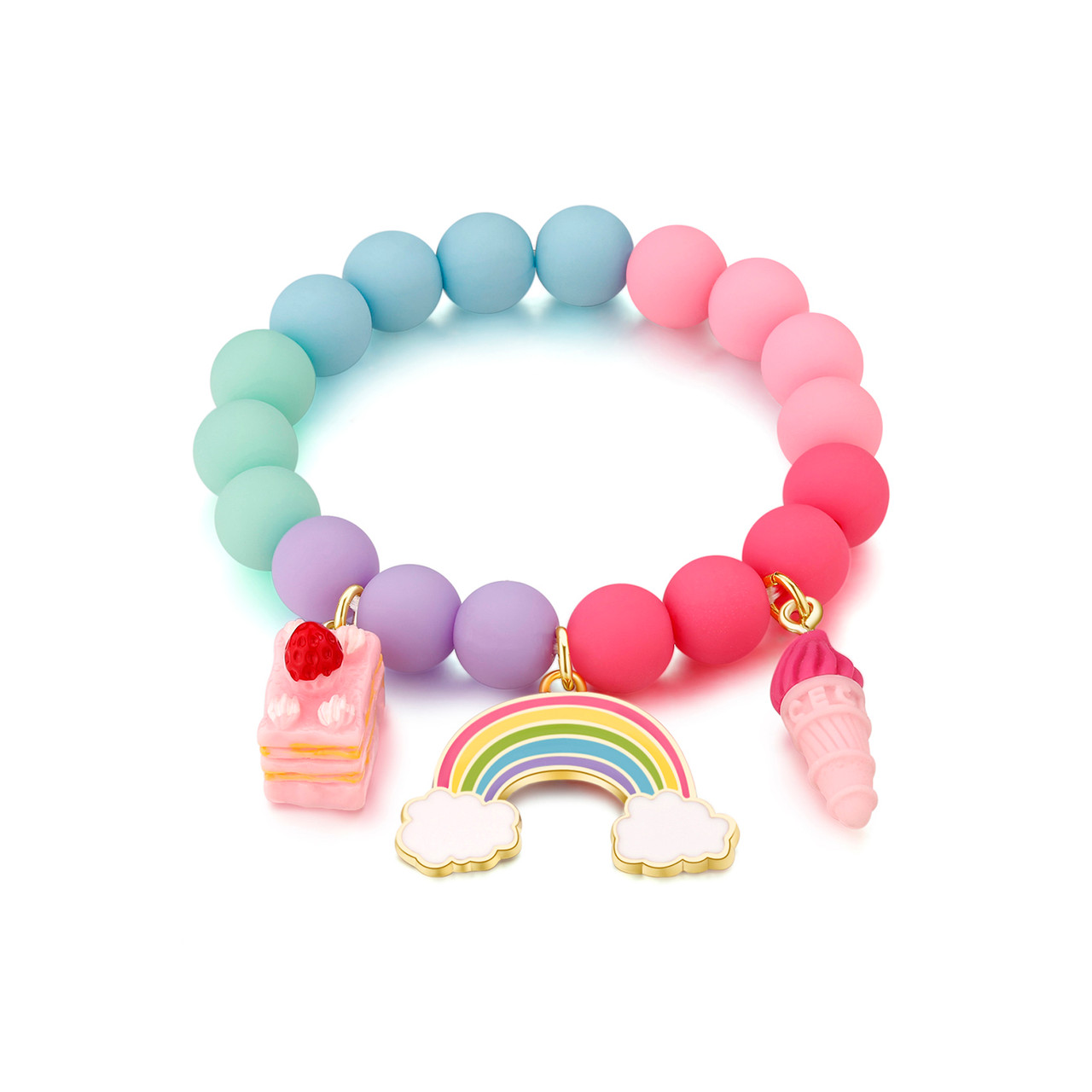 Cloud Luvs Rainbow Charming Whimsy Bracelet
