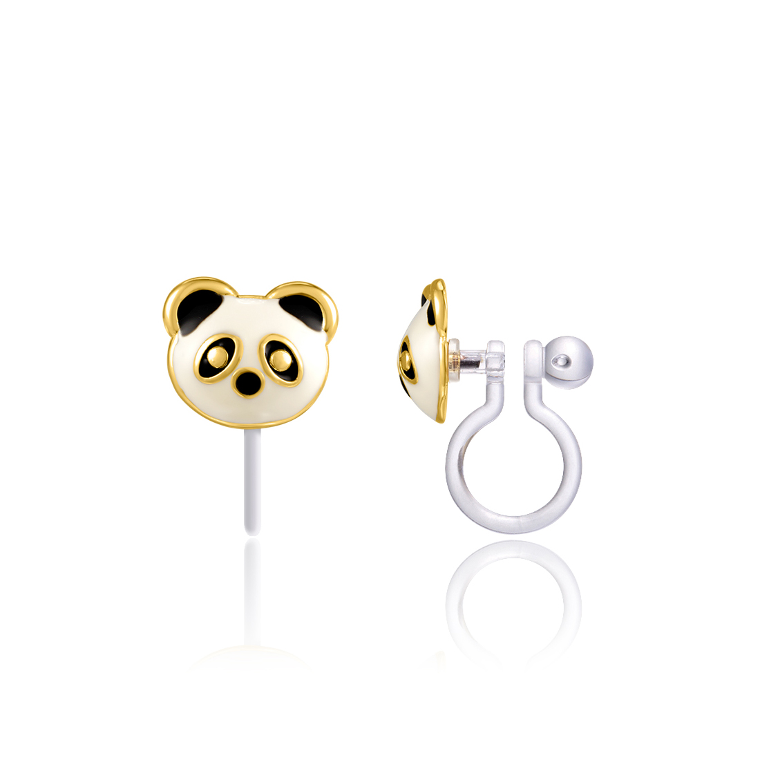 Panda Clip On Earrings | GIRL NATION