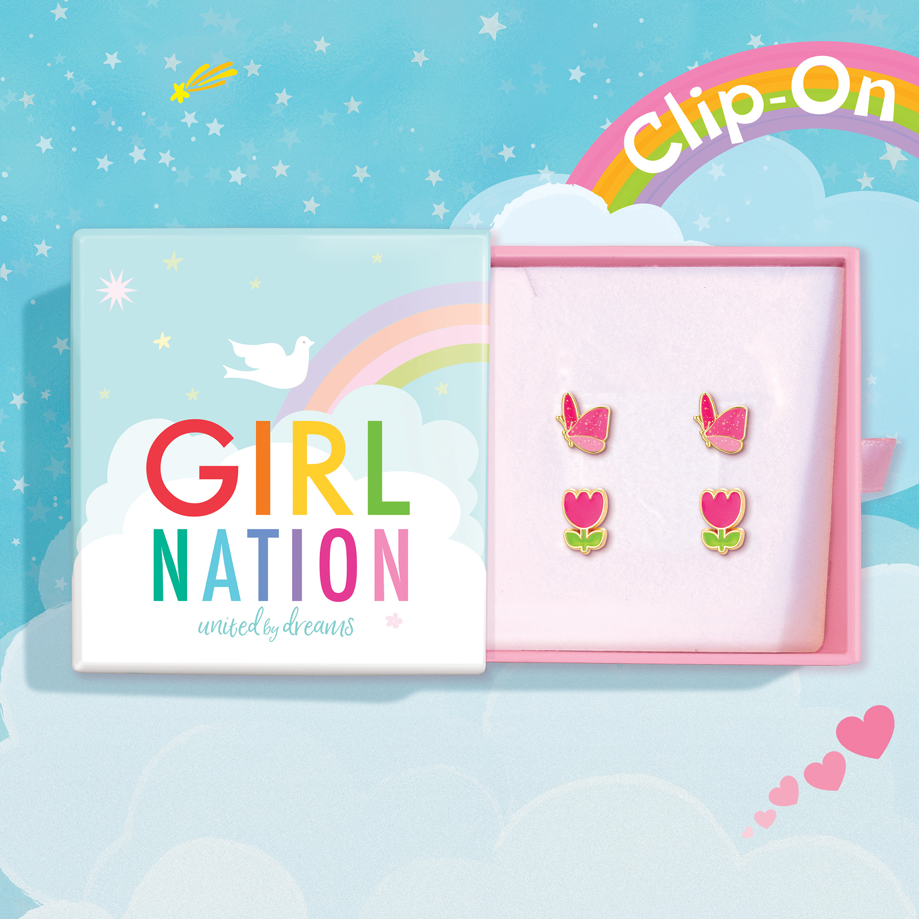 Spring Fever Clip On Earring Gift Set | GIRL NATION