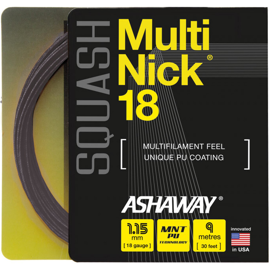 Ashaway MultiNick 18 Squash String 9 Meter Set | Squash Only Australia