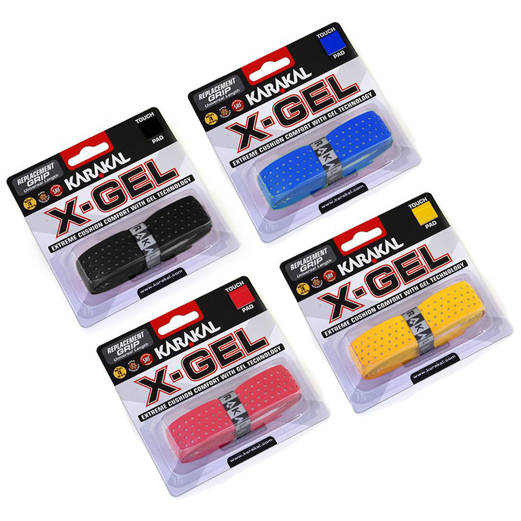 Karakal X-GEL Red Replacement Squash or Tennis Grip | Squash Only Australia