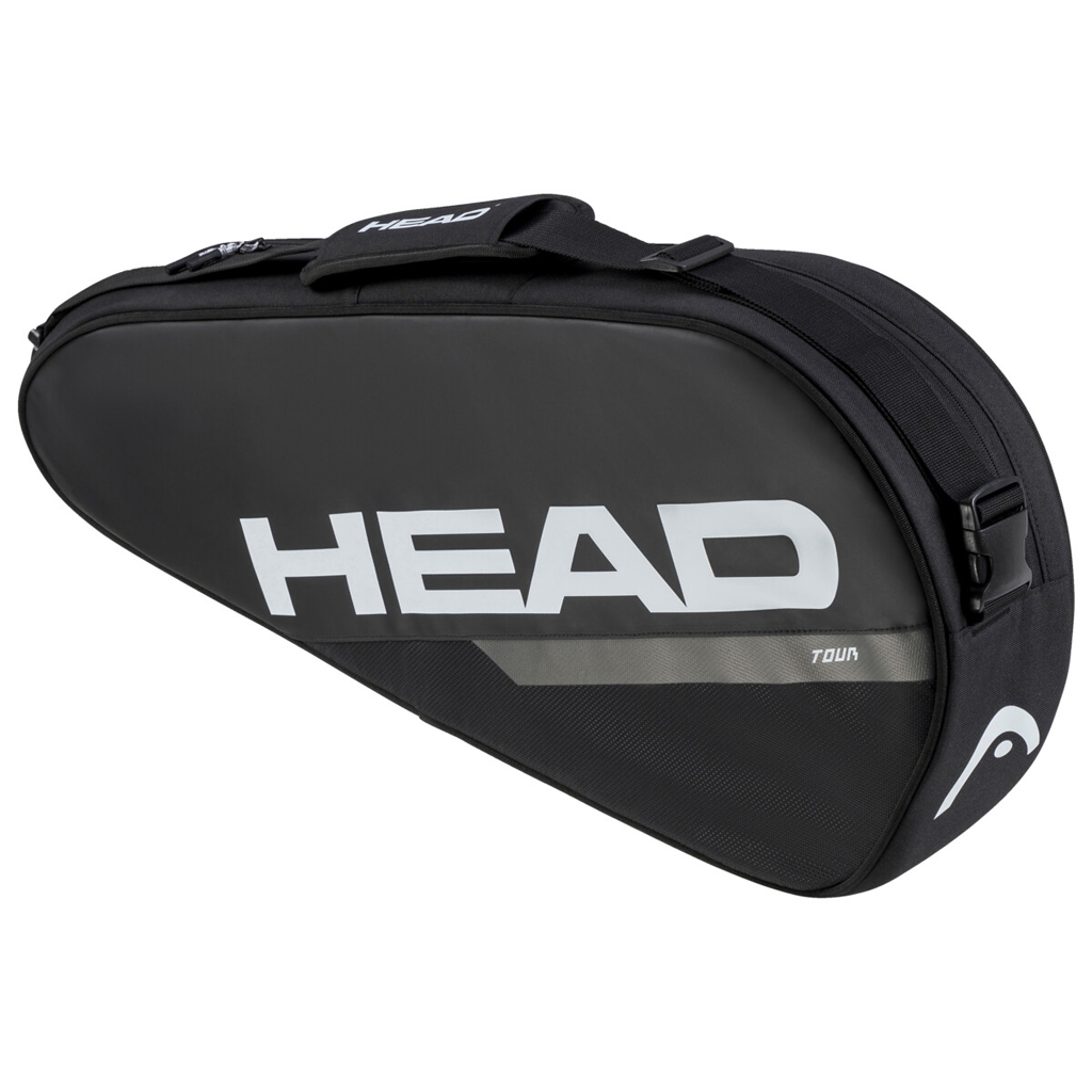 Head Tour Team Black 3 Racquet Squash & Tennis Bag | Squash Only Australia