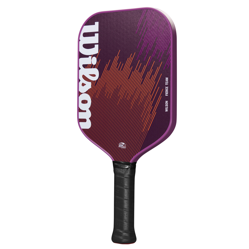Wilson Fierce Team Purple Pickleball Paddle | Squash Only Australia