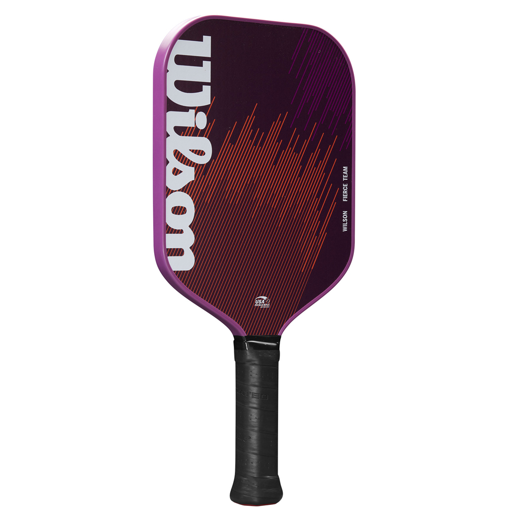Wilson Fierce Team Purple Pickleball Paddle | Squash Only Australia