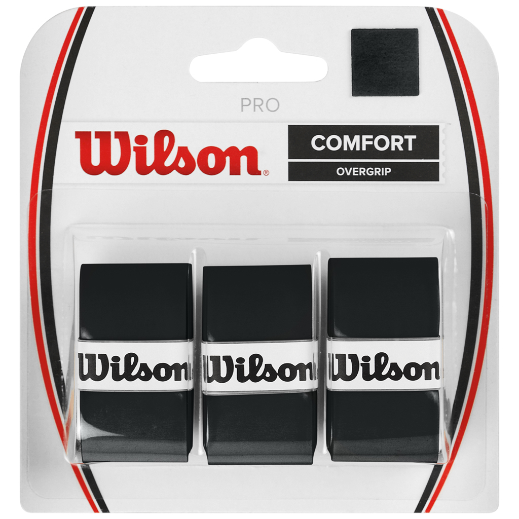 Wilson Pro Black Squash or Tennis Overgrip | Squash Only Australia