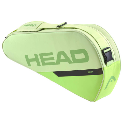 Head Tour Team Sharp Green 3 Racquet Squash & Tennis Bag | Squash Only ...