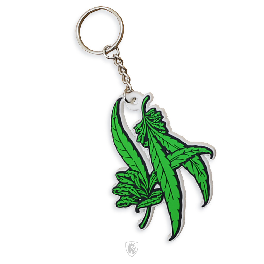 "Weed Hands" Rubber Keychain by OGABEL