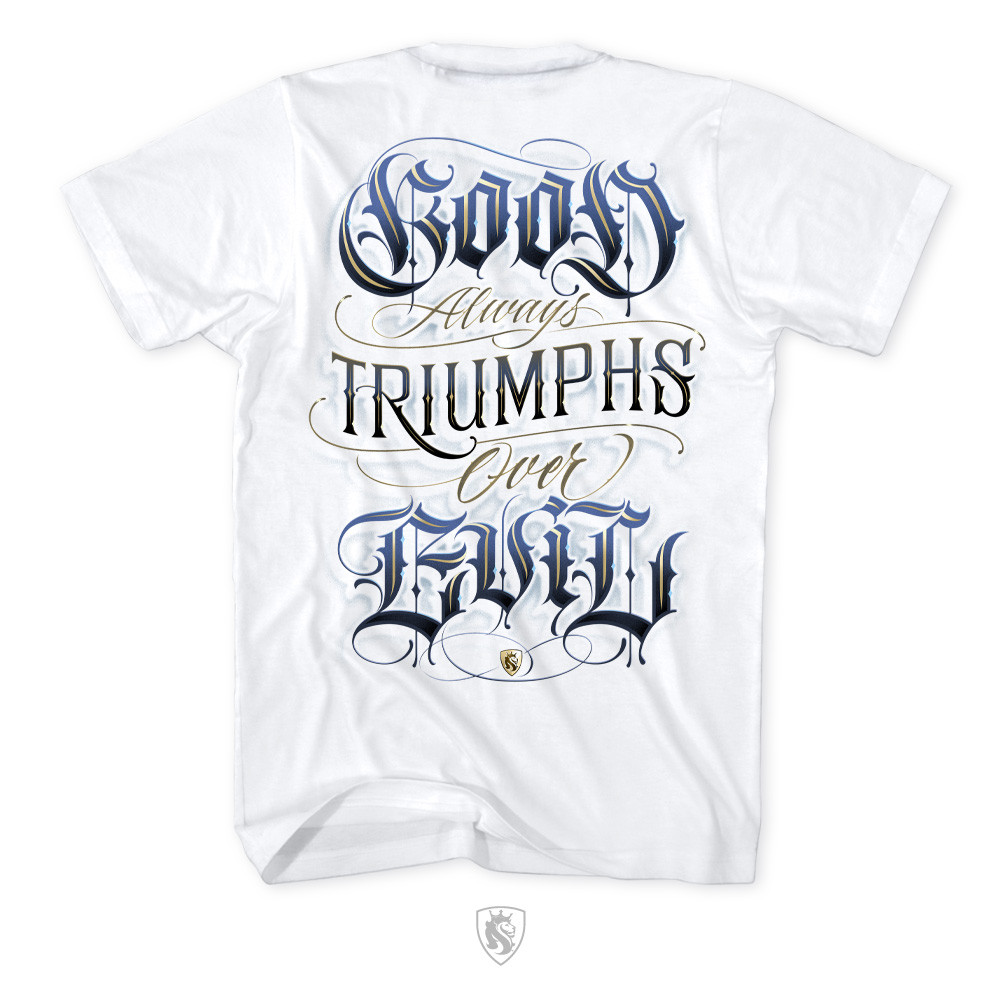 "Good Over Evil" Design For Men