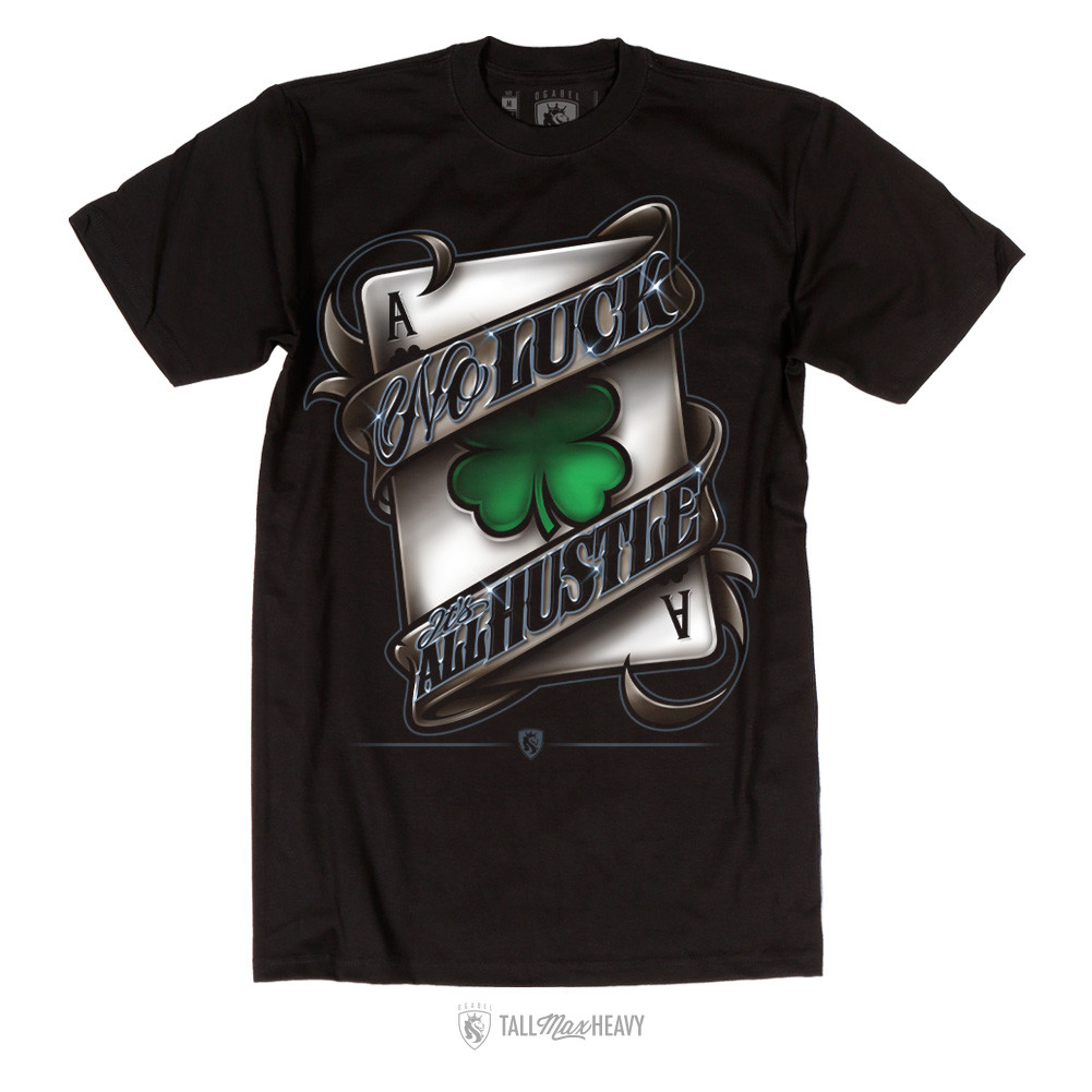 "No Luck 25K" Design For Men