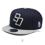 "SD" Classic Steez Snapback Hat by OGABEL