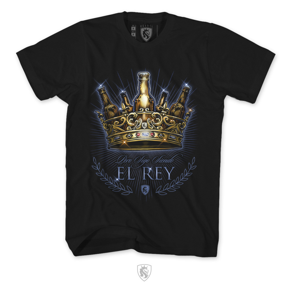 "True King Beer Crown" Design For Men