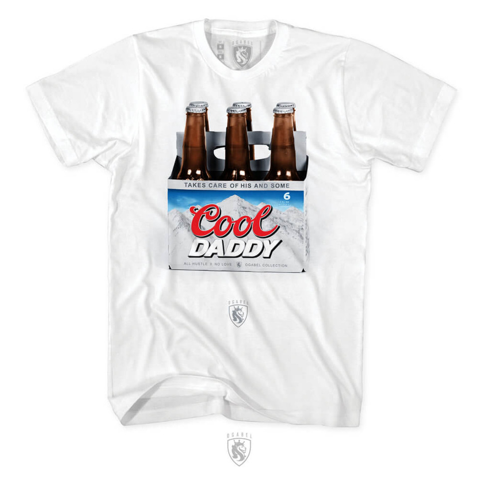 "Cool Daddy 017 (Black)" Men's tank