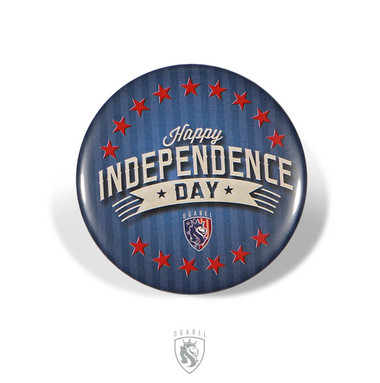 OGABEL "Independence Day" pin-back button