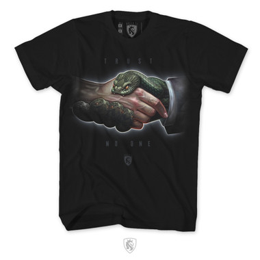 "Handshake With Snake" Design For Men