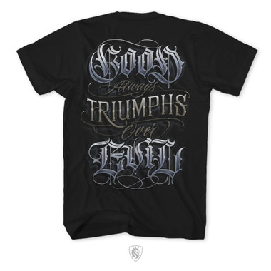 "Good Over Evil" Design For Men