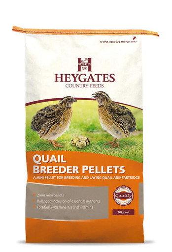 Heygates Quail & Partridge Breeder Layers Pellets
