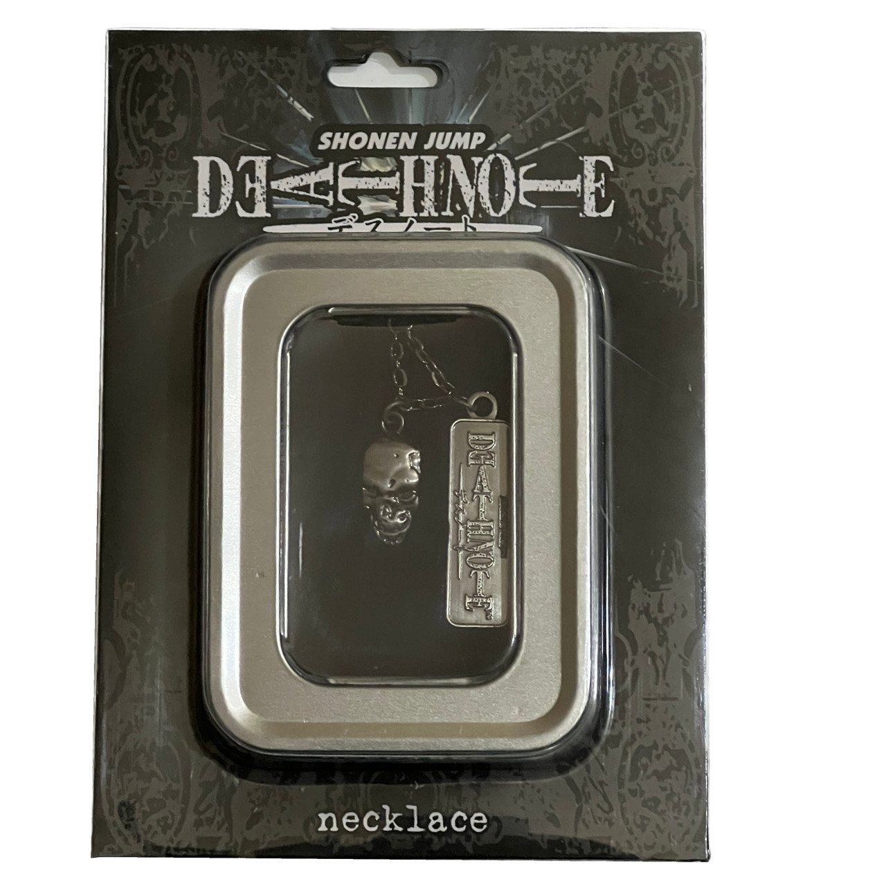 Death Note: Skull Necklace - Circle Red