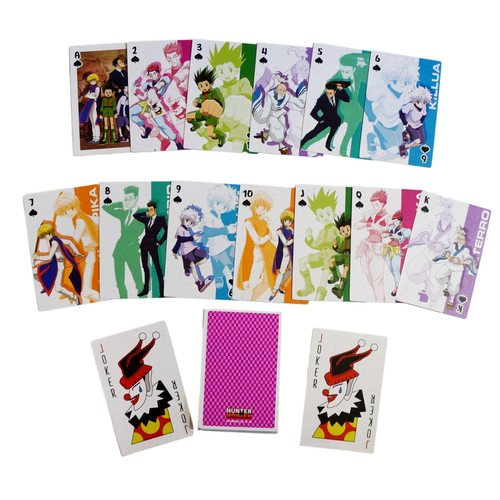 Hunter x Hunter Group Playing Cards - Circle Red