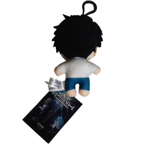 Death Note: L Lawliet 4.5" Plush with Clip - Circle Red