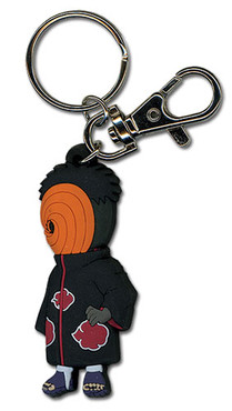 Naruto Shippuden: Chibi SD Tobi / Obito PVC Key Chain - Circle Red
