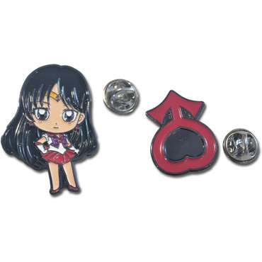 Sailor Moon S: SD Sailor Mars & Symbol Enamel Pins Set of 2 - Circle Red