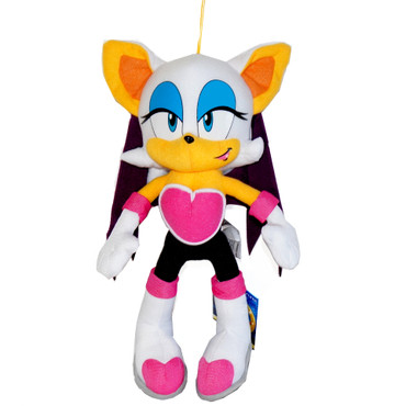 Sonic the Hedgehog: Rouge the Bat 11" Plush - Circle Red