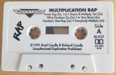 Multiplication Rap Cassette Tape