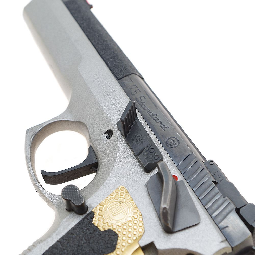 Eemann Tech Slide Stop with Thumb Rest for CZ TS / TS2 - Reservo Arms
