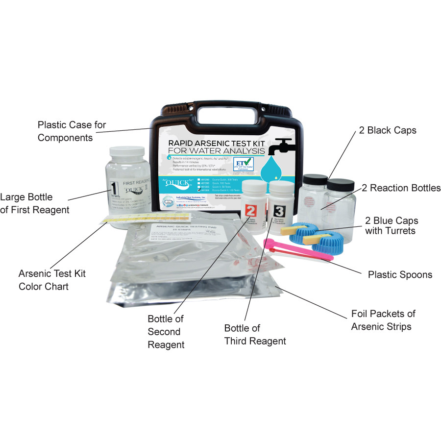 Quick™ Arsenic Econo II | Arsenic Kits | Industrial Test Systems