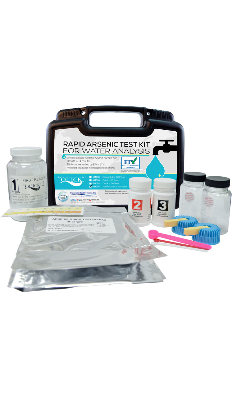 Quick™ Arsenic Econo II | Arsenic Kits | Industrial Test Systems
