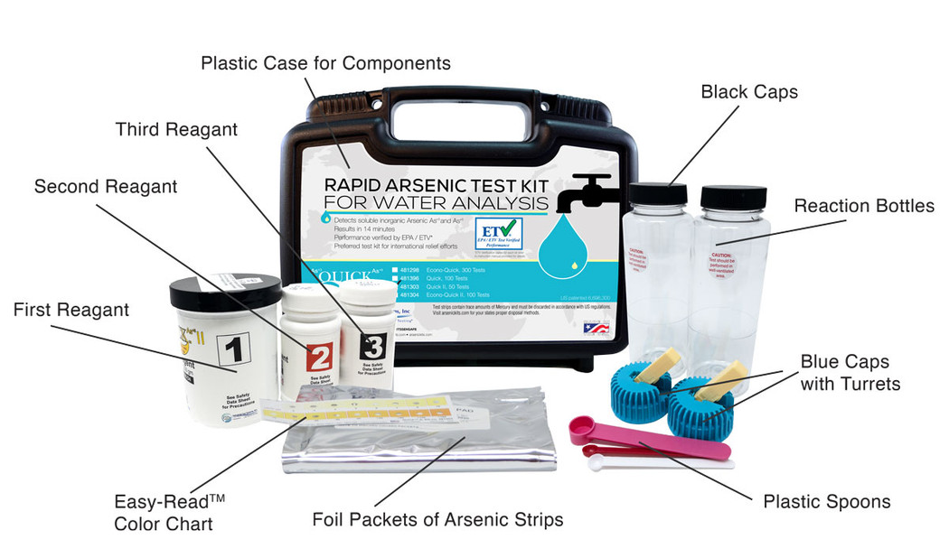 Quick™ Arsenic II | Arsenic Kits | Industrial Test Systems
