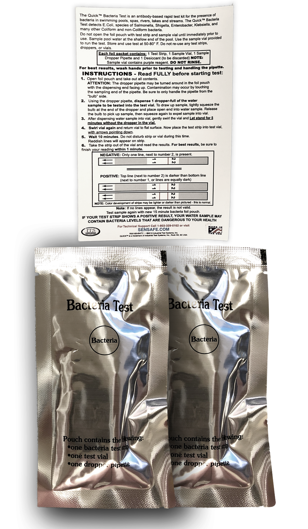 Quick™ 15- Minute Bacteria | Quick Tests | Industrial Test Systems