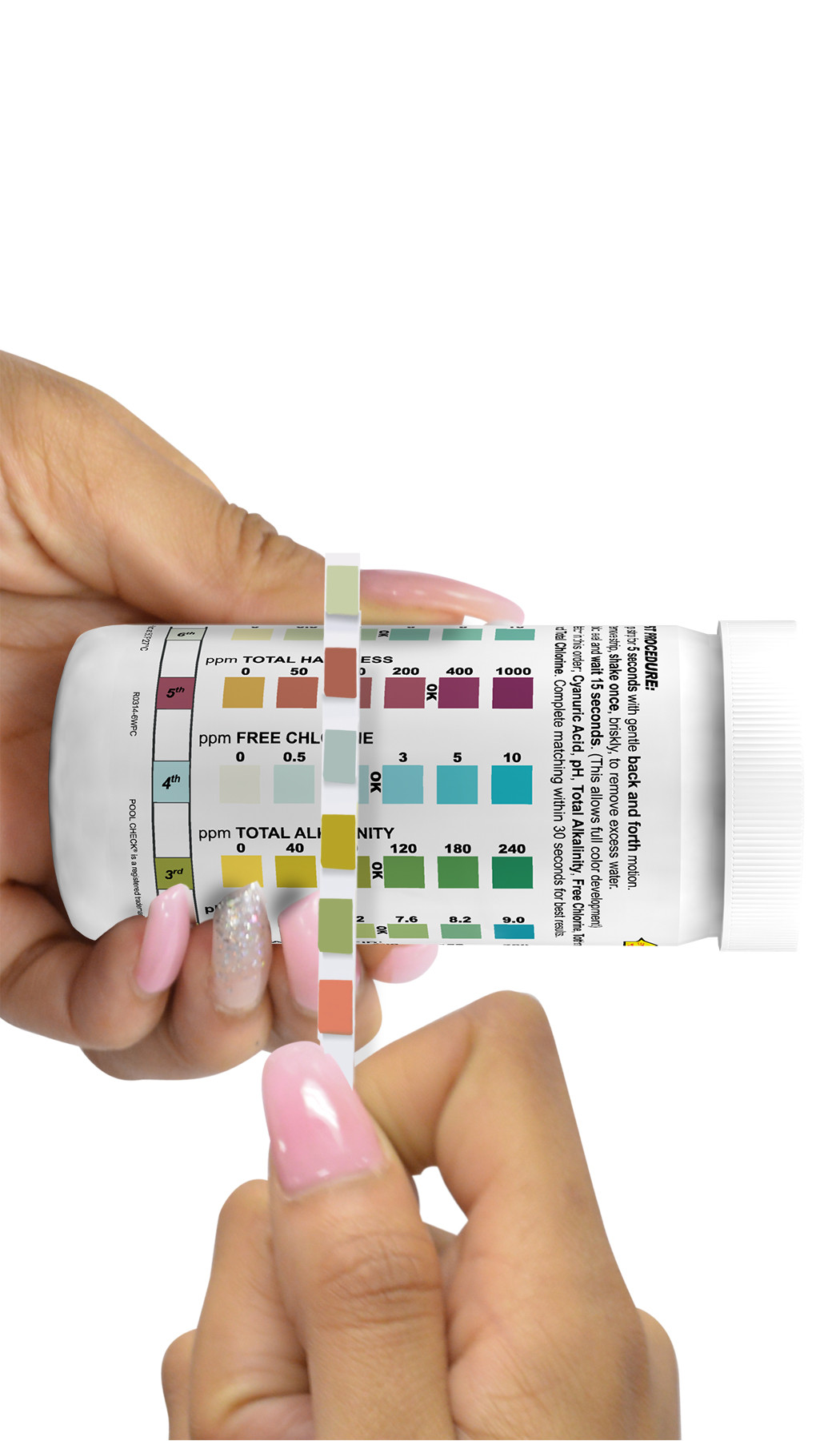 PoolCheck® 6 in 1 | Visual Test Strips | Industrial Test Systems