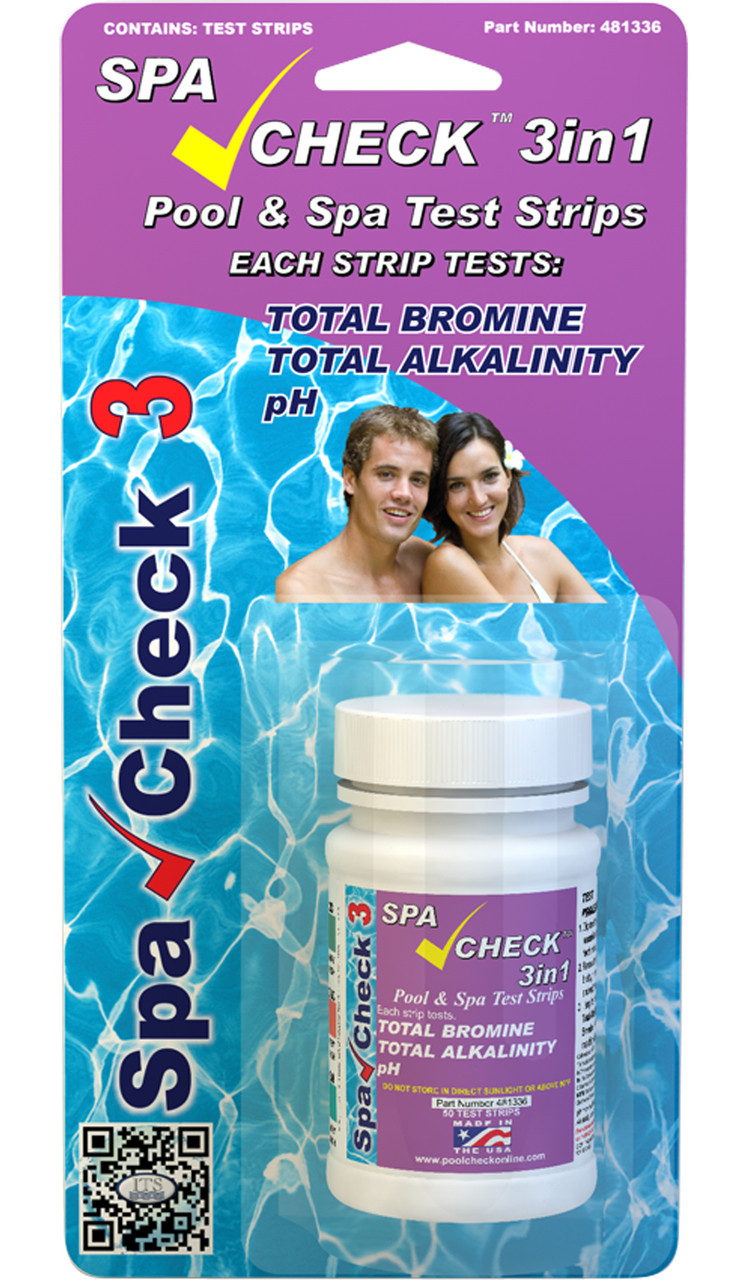 Spa Check™ 3in1 | Visual Test Strips | Industrial Test Systems