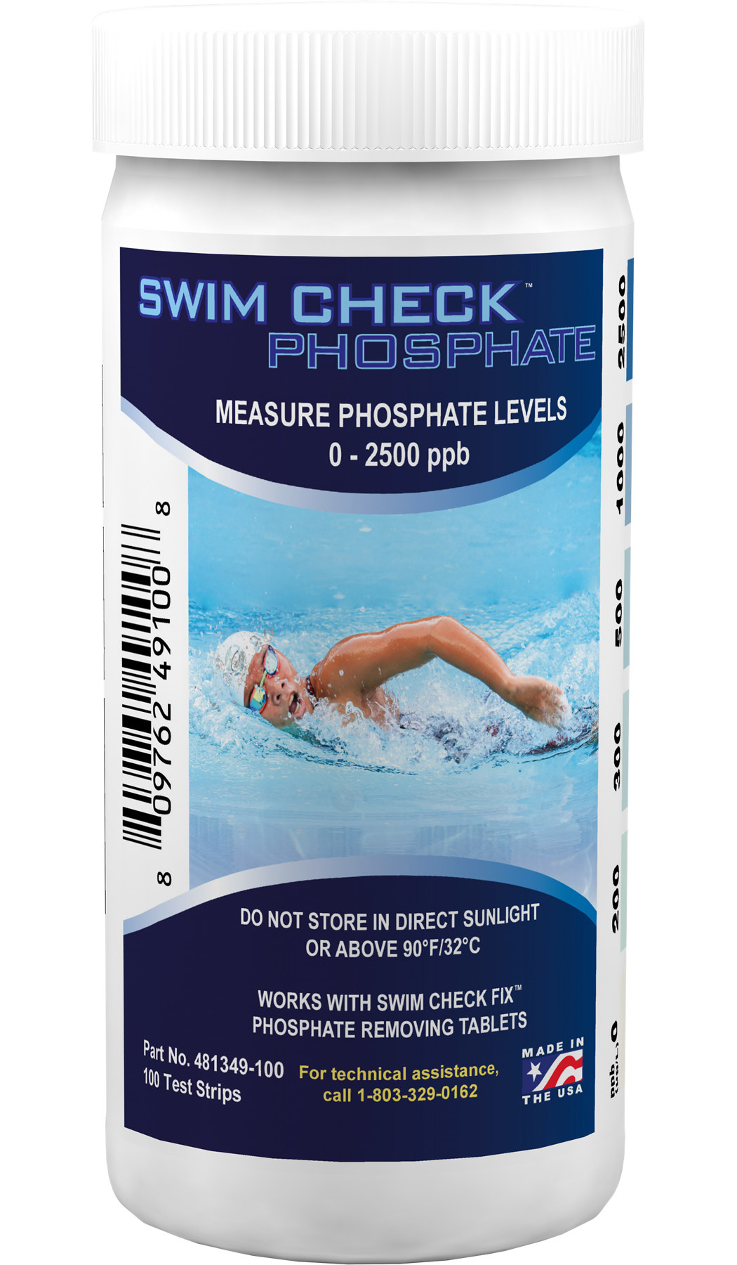 Swim Check® Phosphate | Visual Test Strips | Industrial Test Systems