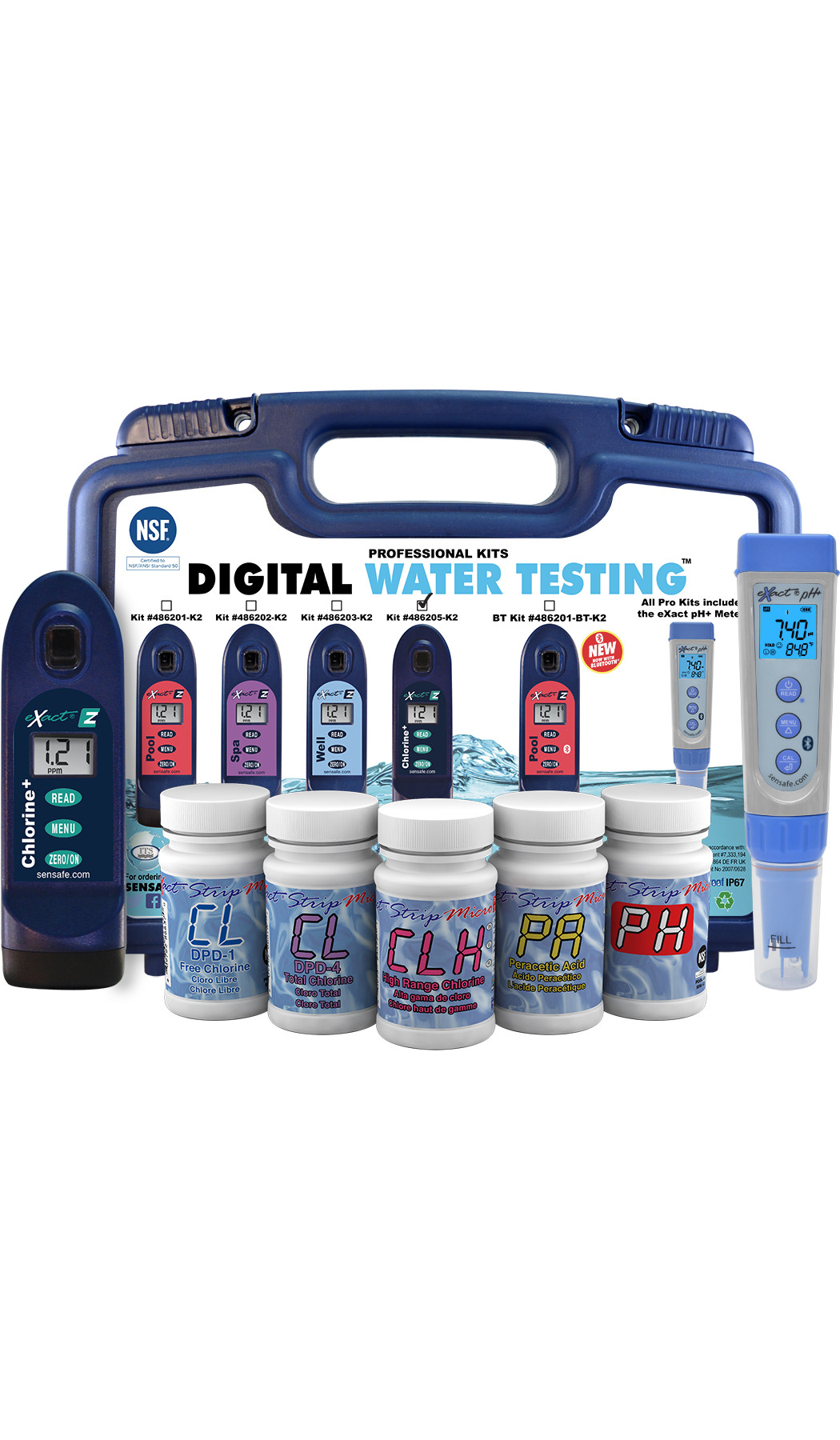 Chlorine + eXact® EZ Professional Test Kit | Photometer | Industrial ...