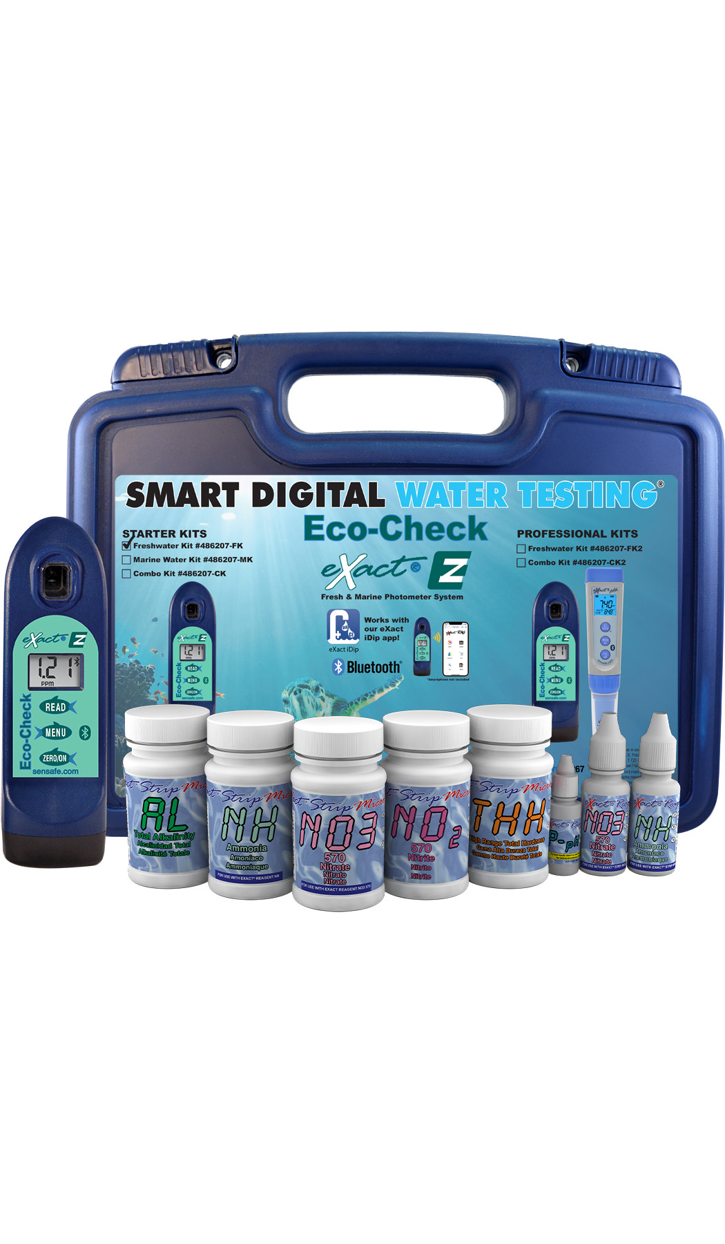 Eco-Check eXact® 570 - Freshwater Starter Test Kit - Sensafe