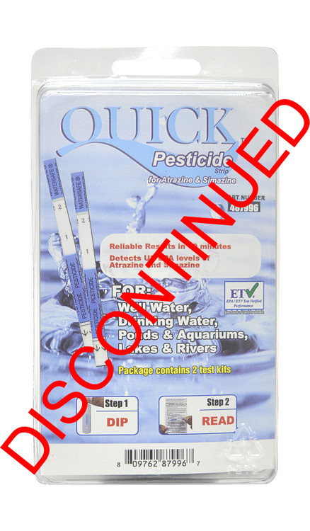 Quick™ Pesticide Water Test | Visual Test Strips | Industrial Test Systems